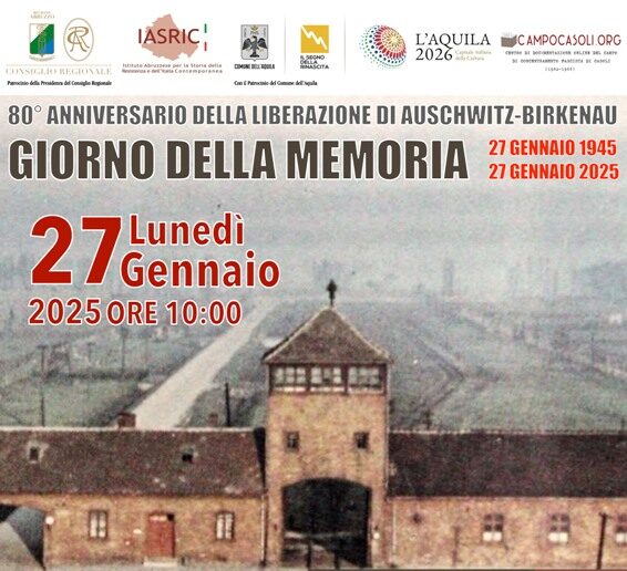 Giorno della Memoria, le iniziative all’Emiciclo – Notizie d'Abruzzo